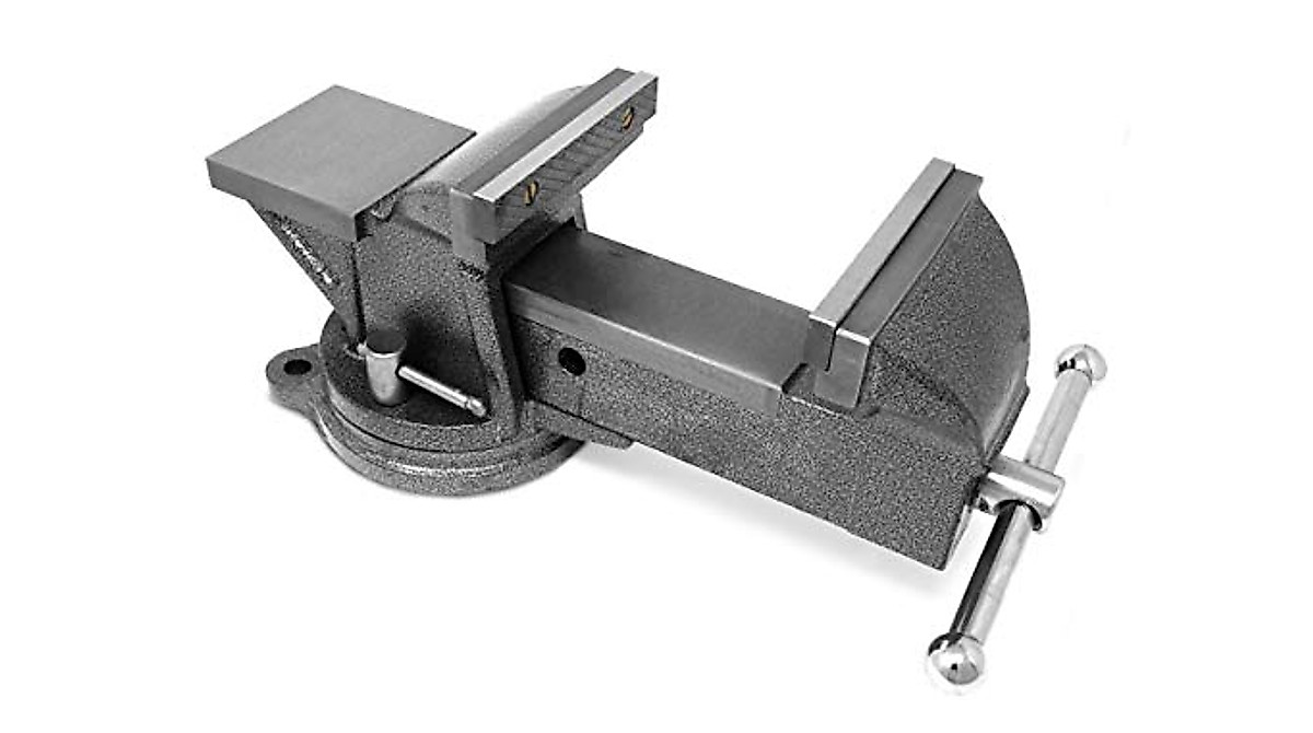 WEN 5-Inch Bench Vise with Swivel Base