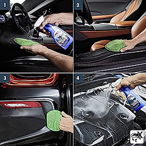 Sonax Plastic Detailer | Water Based Dressing | Shiny Plastic Dressing or Can Dilute 1:1 for Matte Finish | Perfect for Any Engine Dressing | (500ml or 16.9oz)