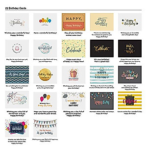 Dessie 60 Unique Large Greeting Cards Assortment with Envelopes and Seals.- Amazing Assorted Cards for All Occasions w/Greetings Inside, Card Organizer.