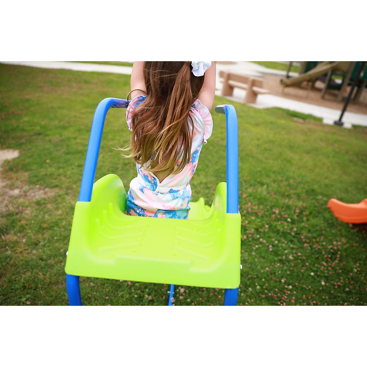 Outdoor Slide for Kids, Playground Slide, Swing Set Slide, Slide Playground, 6 Ft Slide for Swing Set, 6ft Deck Slide, Indoor/Outdoor Slide for Kids - Swingset Slide Replacement