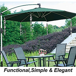 Home-X Bird Repellent Reflective Scare Rods-Ornaments, Outdoor Hawk and Duck Deterrent, Ornamental Spiral Deterrent Control Device-11 (6-Pack)