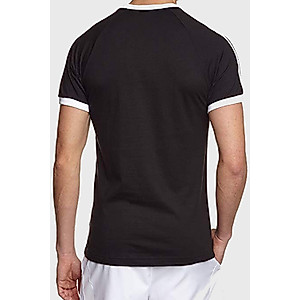 adidas Men’s Cotton Sports Originals T-Shirt S Black (Black, Small)