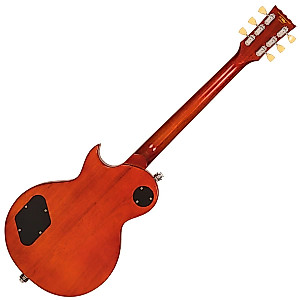 Vintage Reissued Series Paradise V100AFD Electric Guitar (Flamed Maple Amber)