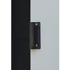 Arrow Sheds 6' x 4' Galvanized Steel Pad-Lockable Outdoor Utility Storage Shed with Pent Roof, Eggshell/Green