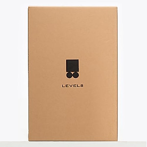 LEVEL8 Elegance Carry-on Suitcase, 20 Inch Carry on Luggage, Hardside Large Suitcases with Wheels, Tavel Bag with Tsa Lock, Light Blue