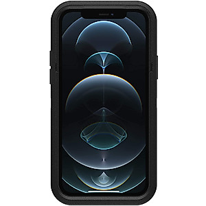 OtterBox Defender XT Case for iPhone 12 / iPhone 12 Pro with MagSafe, Shockproof, Drop Proof, Ultra-Rugged, Protective Case, 5X Tested to Military Standard, Black