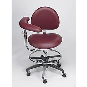 BLM Assistant's Stool Ultraleather Grey Teal (MOR15)