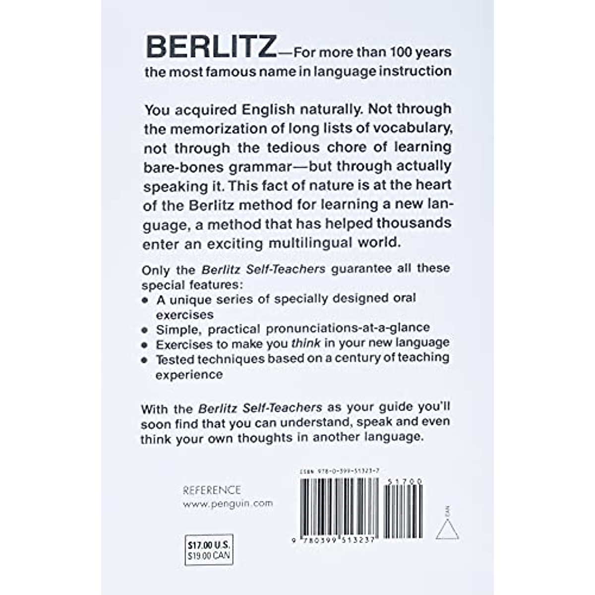 The Berlitz Self-Teacher -- French: A Unique Home-Study Method Developed by the Famous Berlitz Schools of Language