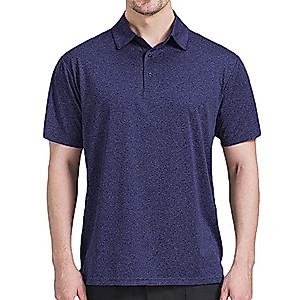 3 Pack Polo Shirts for Men Dry Fit Performance Short Sleeve Golf Polo Shirts (as1, Alpha, x_l, Regular, Regular, A01)