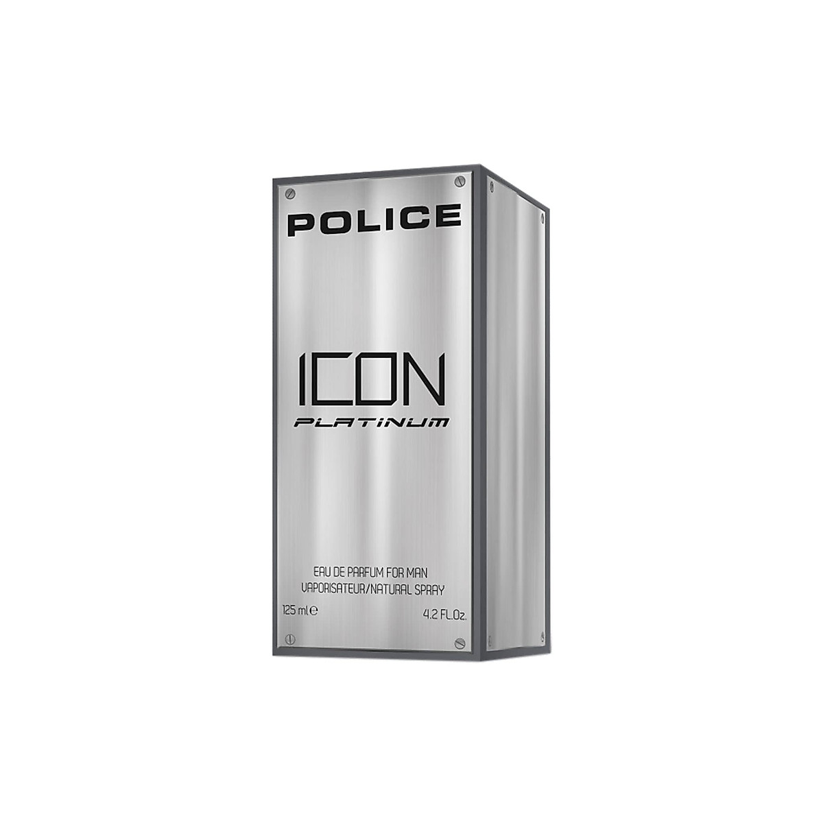 Police Icon Platinum by Police Colognes Eau De Parfum Spray 4.2 oz for Men