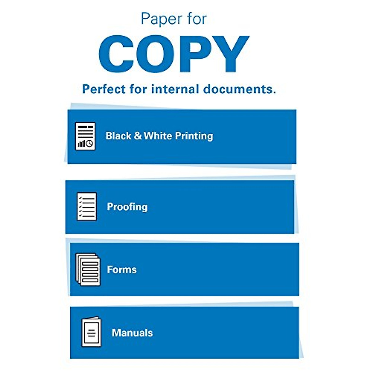 Hammermill Printer Paper, 24 lb Tidal Copy Paper, 11 x 17-1 Ream (500 Sheets) - 92 Bright, Made in the USA, 162360R