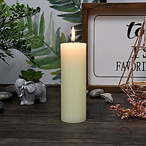 Zest Candle Pillar Candle, 2 by 6-Inch, Pale Ivory