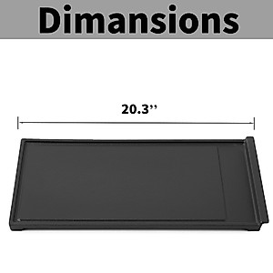 SBPGD Griddle Replacement Parts for Viking Range Parts VDSC530 VDSC3654 Range Griddle for Viking Sealed Burner Ranges and More Series Viking Stove Parts Griddle Pan Outdoor Side Burner Rangetop 1 Pcs