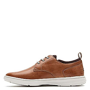 Rockport Men's Zaden Plain Toe Ox Shoe, boston tan leather, 8 M US