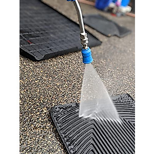 MTM Hydro Acqualine Pressure Washer Nozzle Guard Holder Tips Protector with 1/4” Quick Coupler Plug, 40 Degrees 4.0