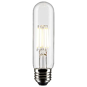 Satco 5.5-Watt LED E26 Light Bulb, 3000K, 15000 Hour Rating, Dimmable