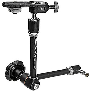 Manfrotto 244 Variable Friction Magic Arm with Camera Bracket - Replaces 2929,Black