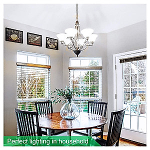 SunRider A19 LED Light Bulbs, 100 Watt Equivalent LED Bulbs, 4000K Daylight White, 1100 Lumens, Standard E26 Medium Screw Base, CRI 85+, 25000+ Hours Lifespan, No Flicker, Non-Dimmable, Pack of 12