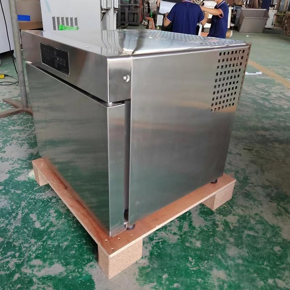 Yovtekc 32L Mini Gelato Blast Freezer, Batch Freezer, Blast Chiller Freezer, Tabletop Hard Ice Cream Freezer, Food Chilling Freezing, One Click Defrosting for Ice Cream Gelato, 290W 110V