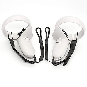 yuandan Knuckle Straps with Wrist Straps Compatible for Oculus Quest 2 VR Anti-Drop Hand Grip Accessories