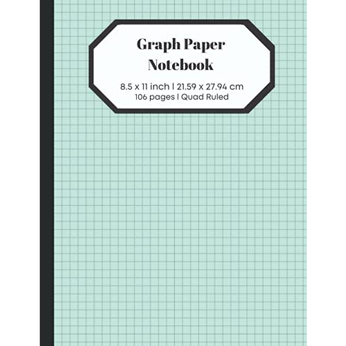 Graph Paper Notebook 8.5 x 11: Gridded Notebook with Graphing Paper for Math and Engineering Students and Teachers (Gifts for Math Lovers)