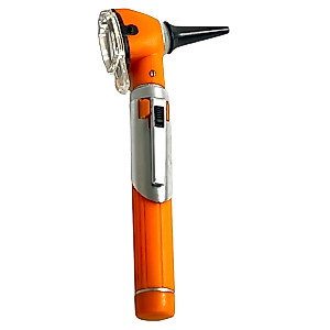 Artlab-Otoscope - Ear Otoscope with Light, Ear Infection Detector -Mini Otoscope Set Pocket Ear Scope Set for Students Nurse Children Adults Pets Home use (Orange)