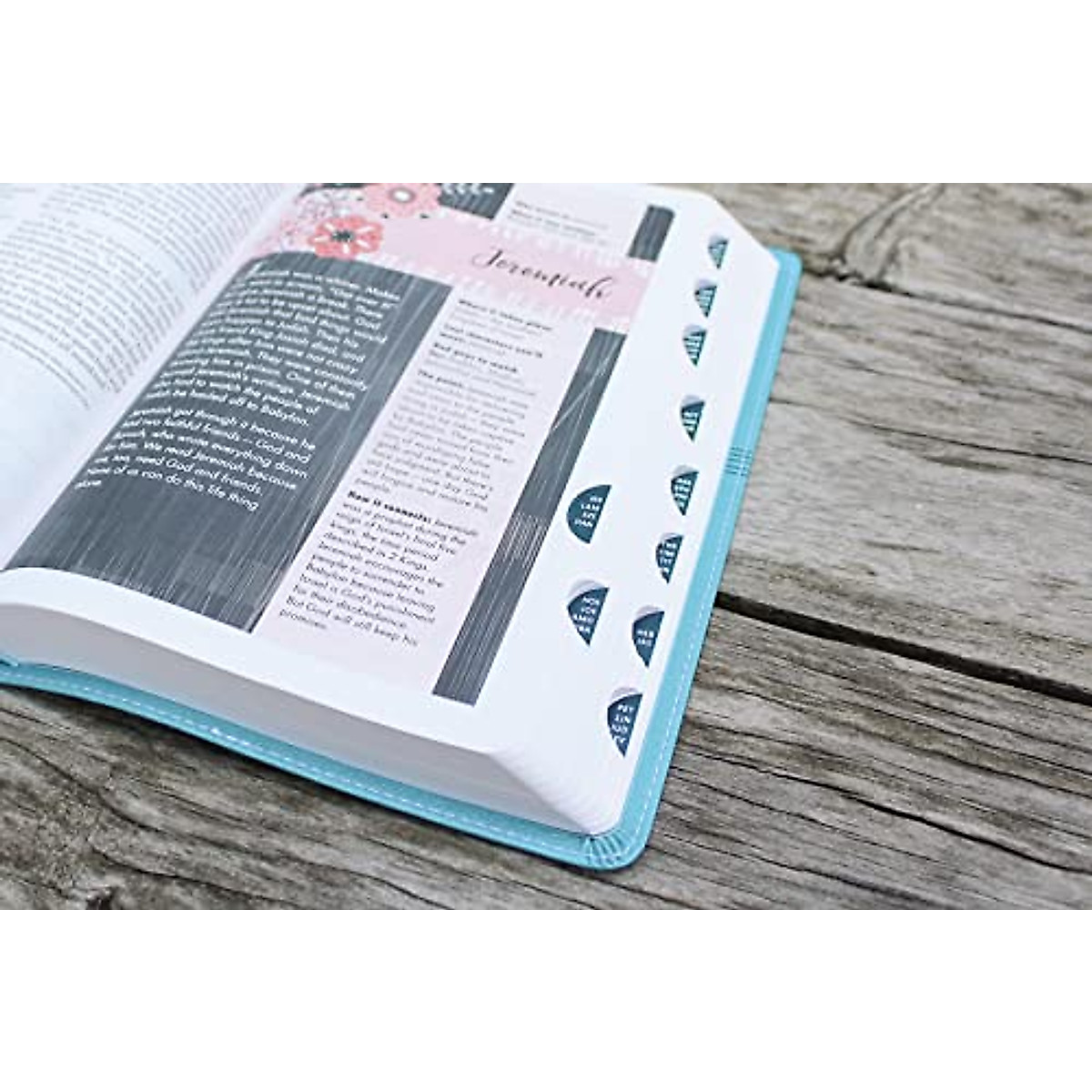 NIV, Ultimate Bible for Girls, Faithgirlz Edition, Leathersoft, Teal, Thumb Indexed Tabs