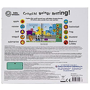 Baby Einstein - Here We Go! 10-Button Sound Book - PI Kids (Play-A-Sound)