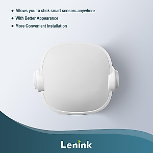 Lenink Wall Mount Compatible with Ecobee Smart Sensor, 2 Pack Smart Sensor Wall Holder Replacement Intelligent Robot Model (White)