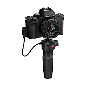 Panasonic LUMIX G100 4k Mirrorless Camera, Lightweight Camera for Photo and Video, Built-in Microphone, Micro Four Thirds with 12-32mm Lens, 5-Axis Hybrid I.S, 4K 24p 30p Video, DC-G100VK (Black)