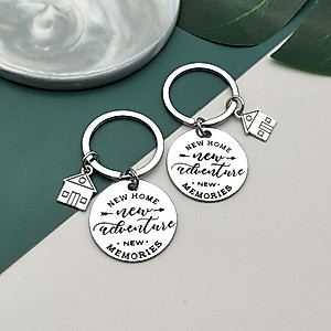 Vadaka for 2024 New Home Keychain Gift Housewarming Gift Realtor Closing Gift for New Homeowners First Home Gift New Neighbor Gift New House Keychain Keyring for New Home Owners