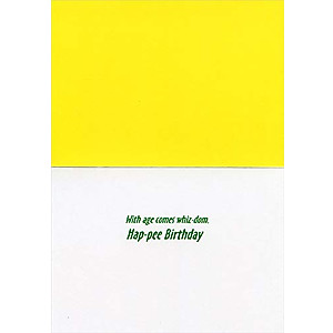 Portal Golfers Relieving Themselves Funny / Humorous Masculine Birthday Card for Him / Man