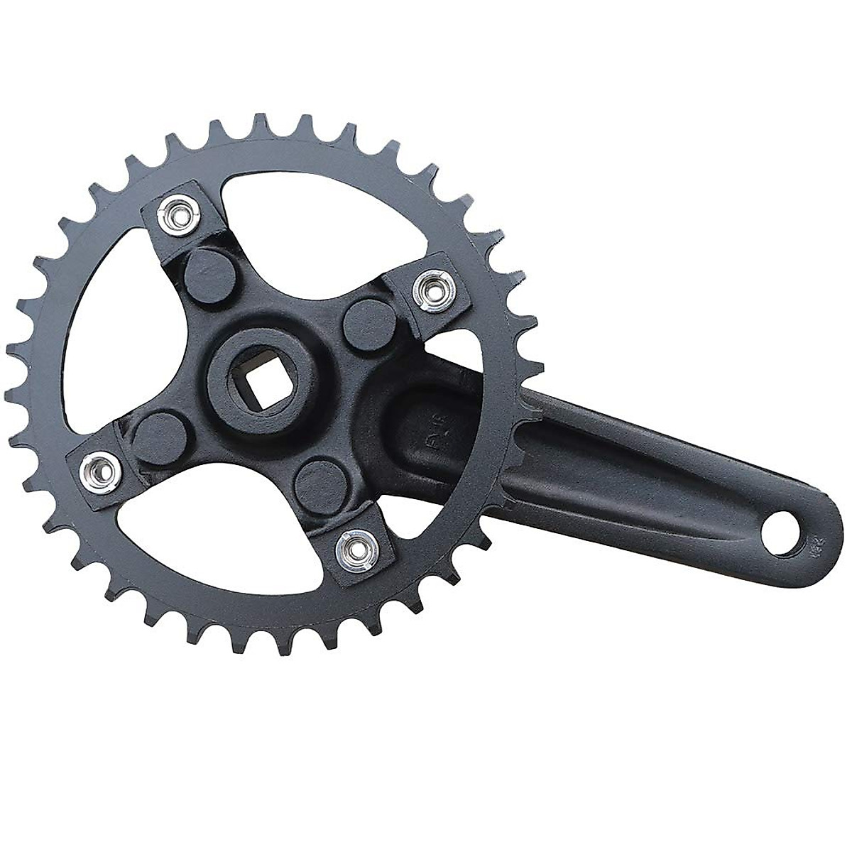 GANOPPER BMX Crankset Bicycle Crank Arm Set 152mm MTB Cranks 32T Mountain Bike Crankset