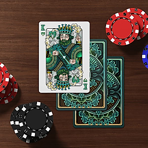 HAAKUN High Psychedelic Paper Playing Cards Beach Pool Cruise Home Lake Indoor Camping Accessories Birthday Gifts for Women Men Adults Cool Trippy Board Game Play