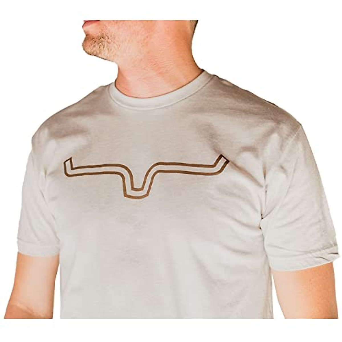 Kimes Ranch Men's Short Sleeve Shirt Outlier Tech Tee/Grey Silk