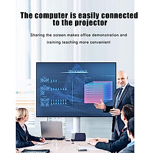 HONGDE HDMI to VGA, Gold-Plated HDMI to VGA Adapter (Male to Female) for Computer, Desktop, Laptop, PC, Monitor, Projector, HDTV, Chromebook, Raspberry Pi, Roku, Xbox and More - Black，3 Pack