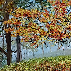 Early Morning Dew, Landscape by Internationally Renowned Painter Yary Dluhos