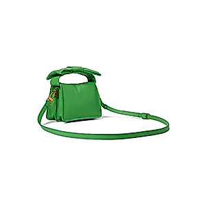 NIASINA Bow Detail Mini Cross Body Bag, Green