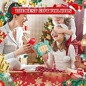 Quick Push Game Pop Game It Fidget Toys Light up Pattern Popping Game Puzzle Game Machine Anti-Anxiety Autism Sensory Toy for Children Adults