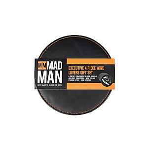 Mad Man Executive 4-piece Wine Lovers Gift Set