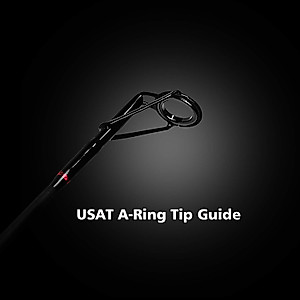 Fiblink Surf Spinning Fishing Rod 4-Piece Graphite Travel Fishing Rod(11-Feet & 13-Feet & 15-Feet) (Length: 15')