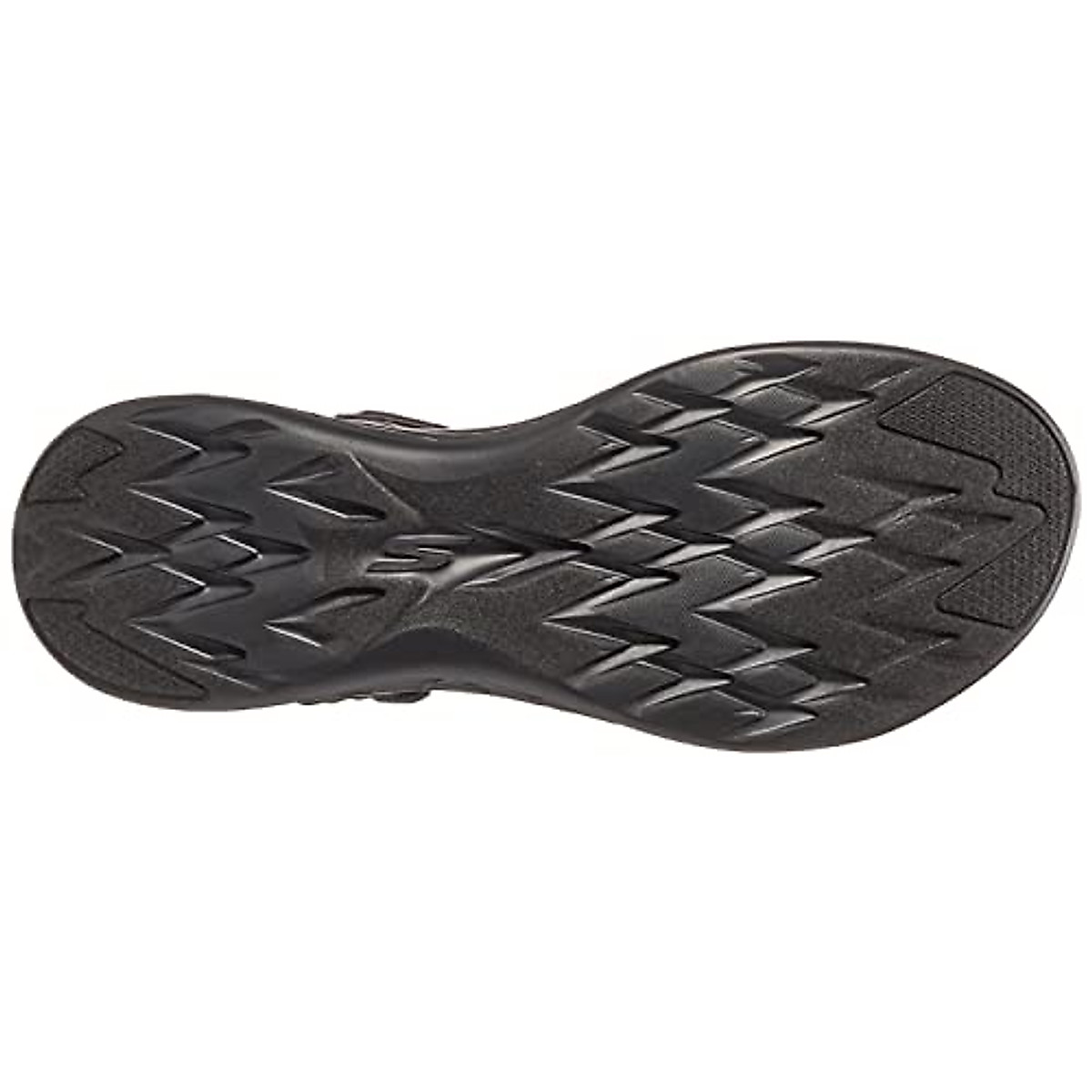 Skechers womens On-the-go 600 - Brilliancy Sport Sandal, Black, 10 US