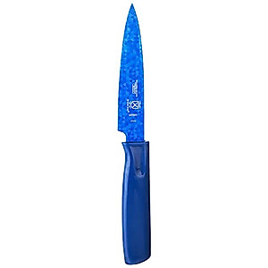 Mercer Culinary Non-Stick Paring Knife, 4 Inch, Blue