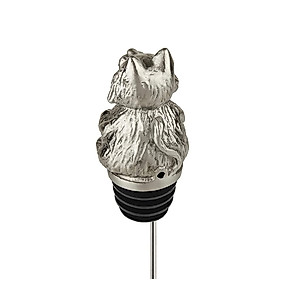 My Pour Head Stainless Steel Animal Wine Pourer Aerator - Fat Cat