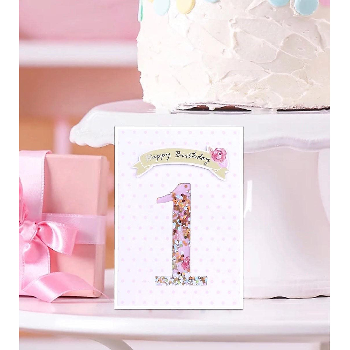 First Birthday Greeting Cards (2-PK One & Elephant)