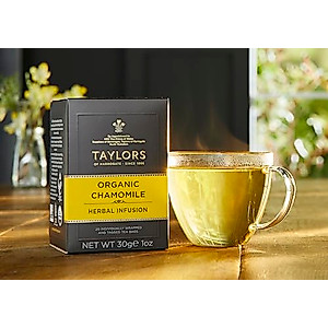 Taylors of Harrogate Organic Chamomile Herbal Tea, 20 Teabags