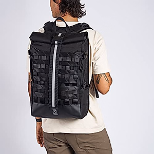 Chrome Industries Barrage Cargo Laptop Backpack - Waterproof 15 Inch Laptop Bag, Amber Tritone, 22 Liter