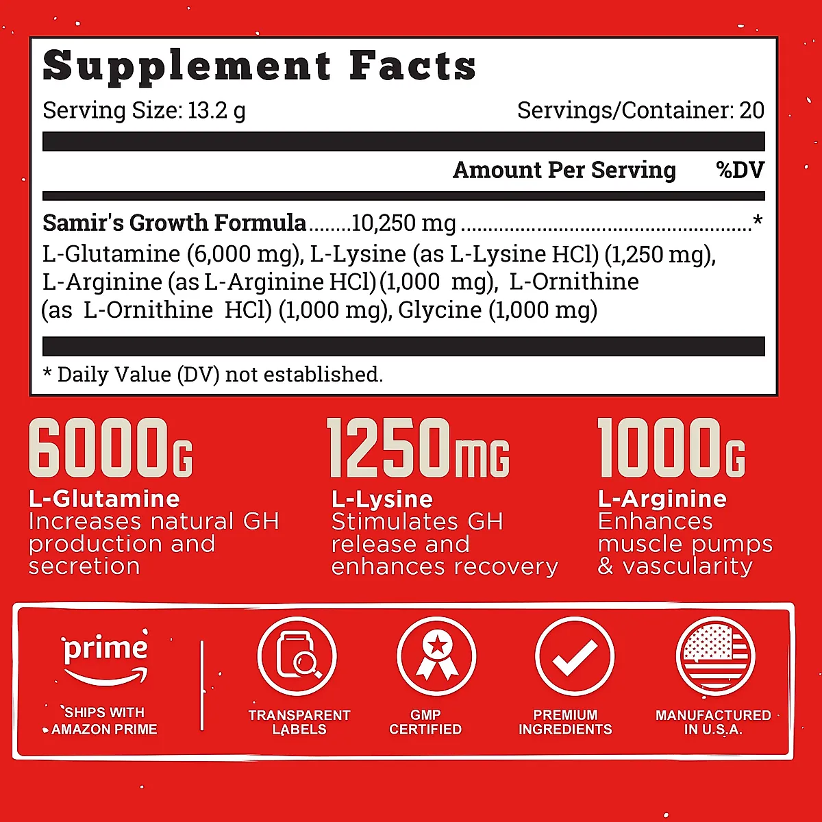 Replica Gh – Muscle Building GH Boosting Powder – Hormone Optimizer & Muscle Growth Dietary Supplement – Exclusive OSL Mr. Olympia Samir Bannout Collaboration – Watermelon Candy Flavor – 20 Servings