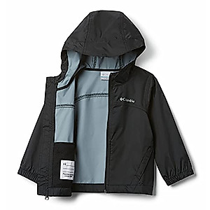 Columbia Youth Boys Glennaker Rain Jacket, Black, X-Large