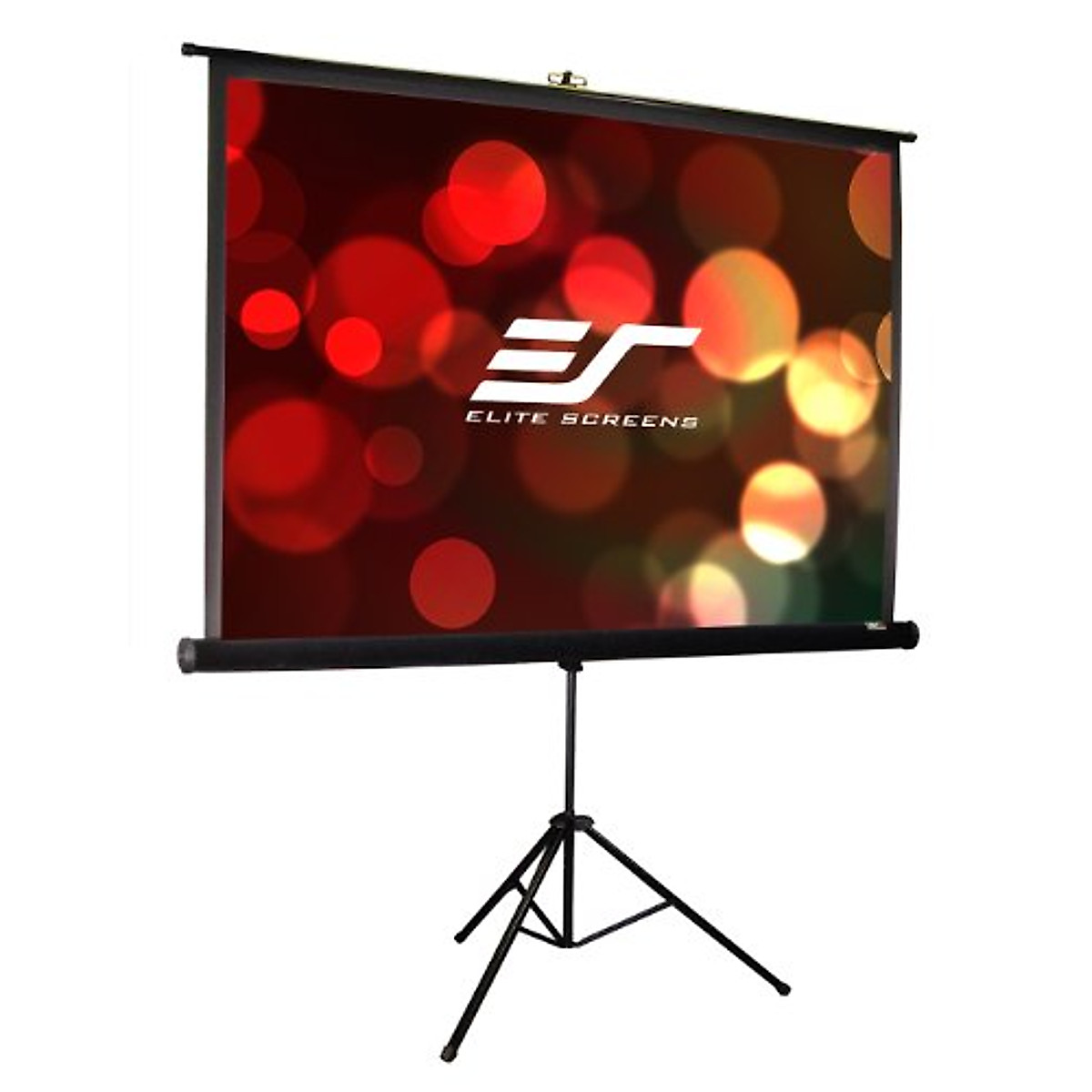 Elite Screens Tripod Pro Series, 119-INCH 1:1, 16:9, 4:3 Adjustable Multi Aspect Ratio Portable Indoor Outdoor Projector Screen, 8K / 4K Ultra HD 3D Ready, 2-YEAR WARRANTY, T119UWS1-PRO, black